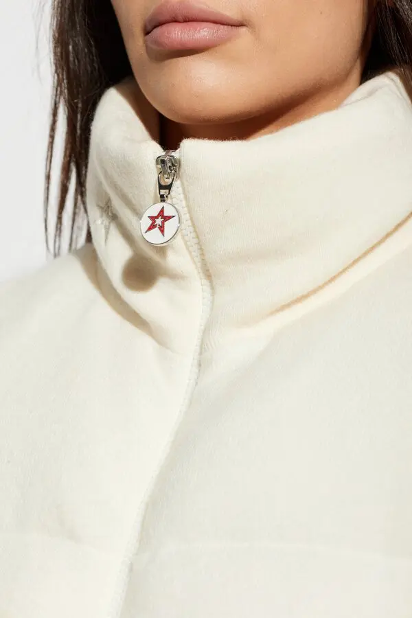 Perfect Moment Quilted Down Vest - Cream
