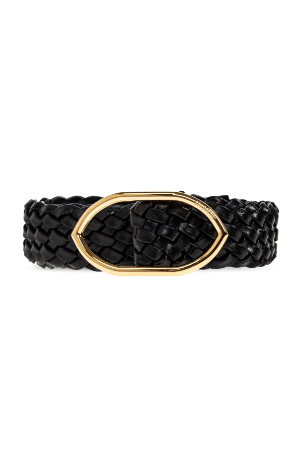 Jacquemus Calisson Leather Belt - Black
