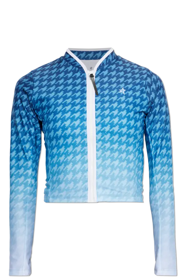 Perfect Moment Long-sleeved Swim Top - Blue