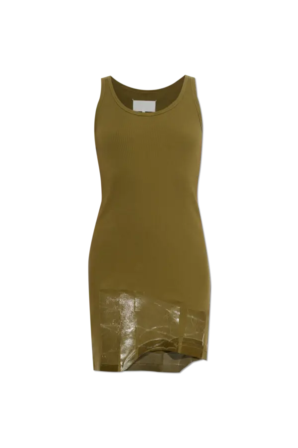 MAISON MARGIELA Asymmetrical Dress - Green