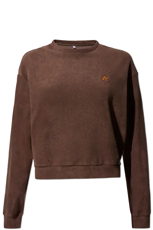 Perfect Moment Cotton Terry Sweatshirt - Brown