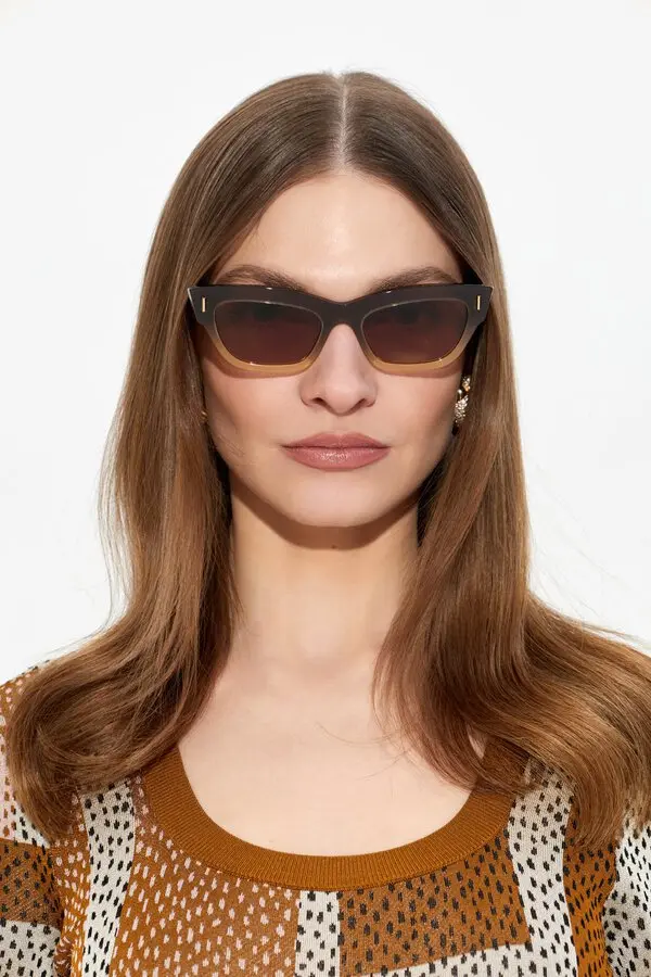 Alexander McQueen Cat Eye Sunglasses