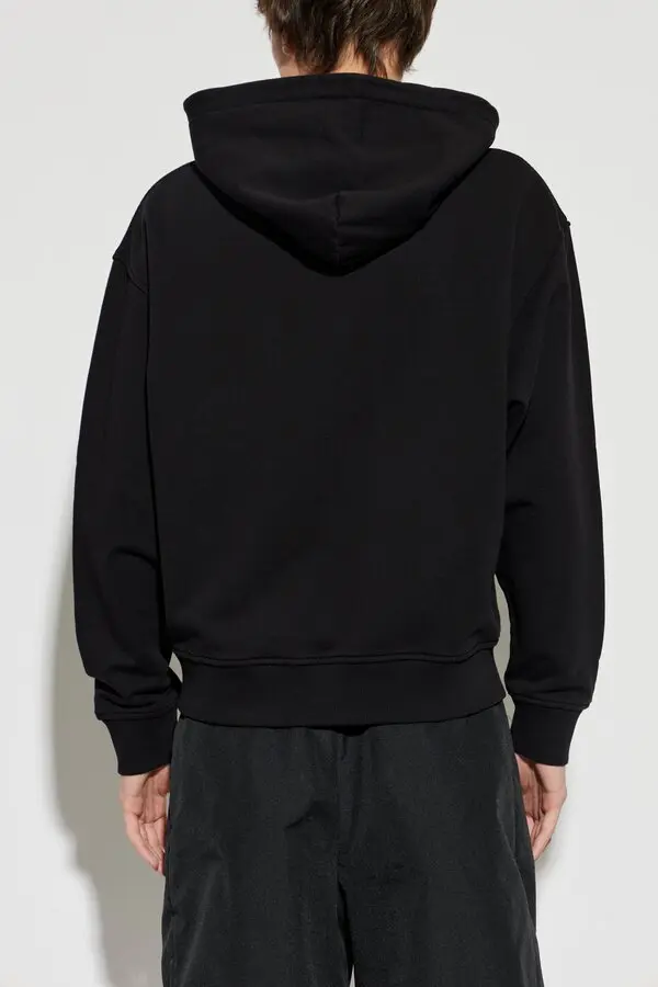 Palm Angels Hoodie With Gothic Inscription