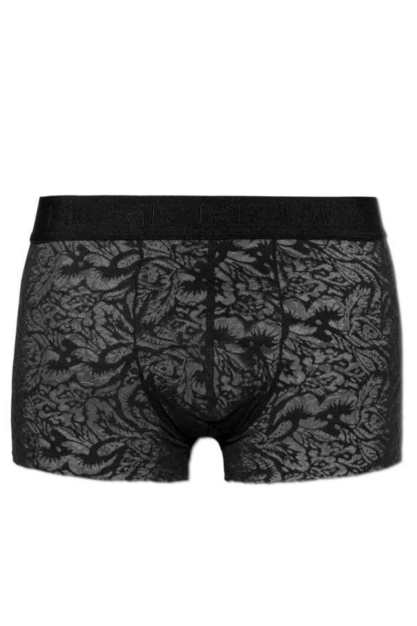 HOM Lace Boxers From The "temptation" Collection - Black