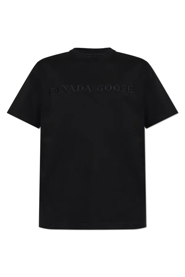 Canada Goose T-shirt With Logo - Black
