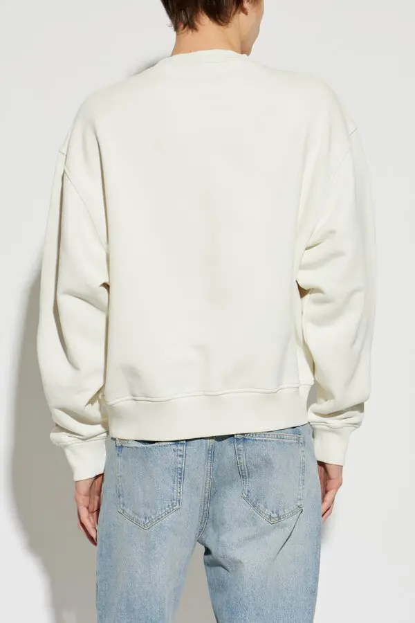 Palm Angels Sweatshirt With Teddy Bear Motif - White