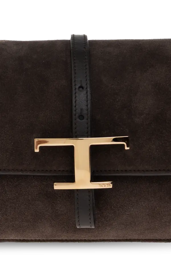 TOD’S Suede Shoulder Bag