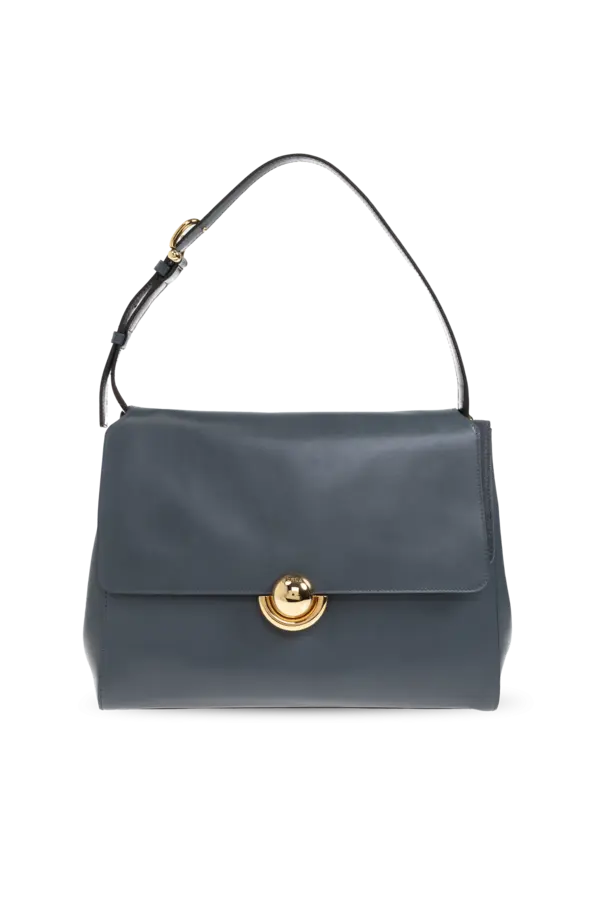Furla Domus Medium Shoulder Bag - Navy Blue
