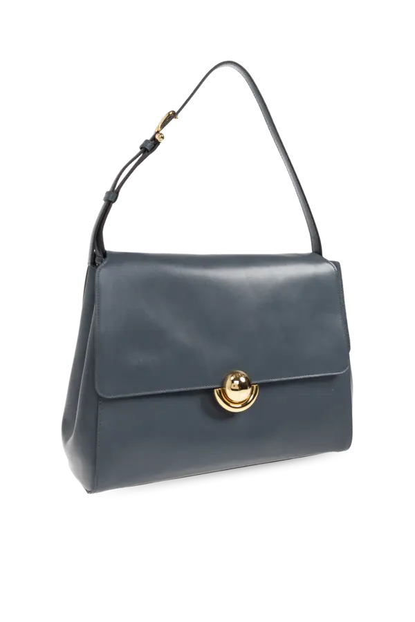 Furla Domus Medium Shoulder Bag - Navy Blue