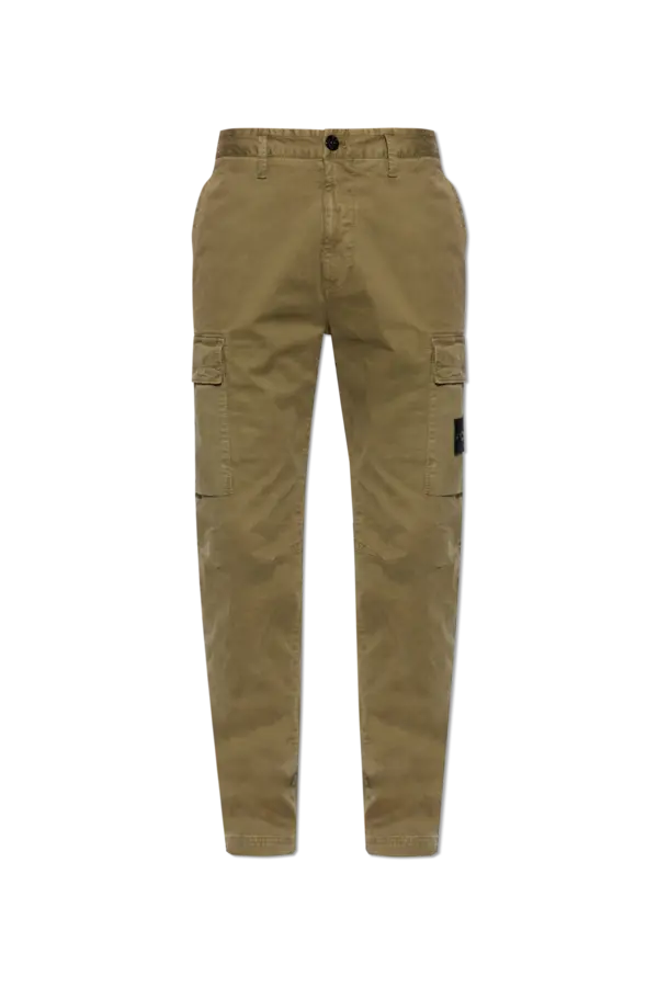 Stone Island Cargo Trousers - Green