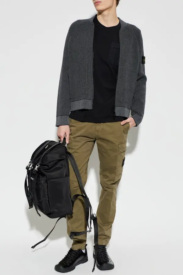 Stone Island Cardigan With Pockets