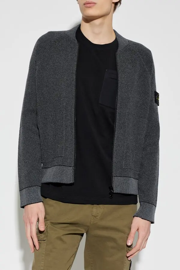 Stone Island Cardigan With Pockets