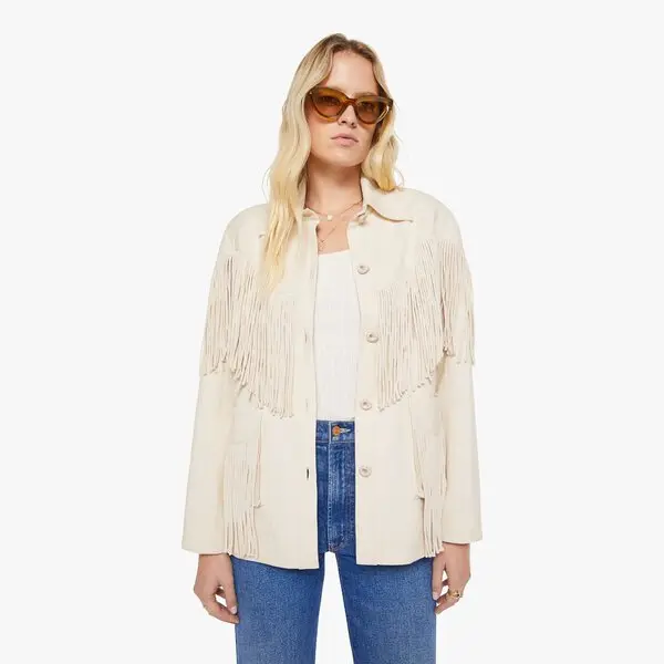 Alix Of Bohemia Jude Fringe Jacket - Multi