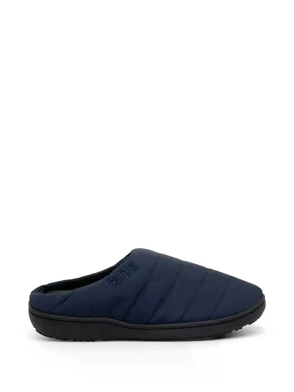 SUBU Nannen F-line Quilted Slippers - Blue