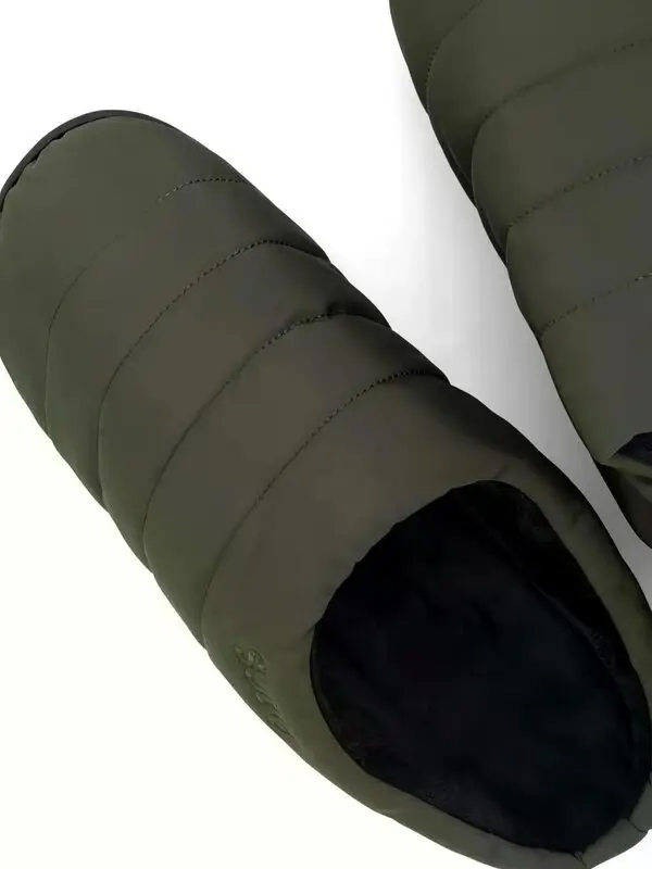 SUBU Quilted Slippers - Green