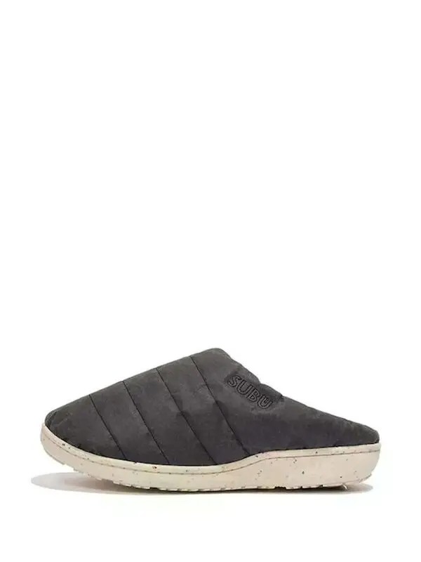 SUBU Quilted Slippers - Black