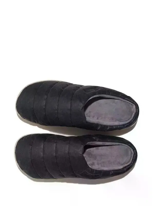 SUBU Quilted Slippers - Black