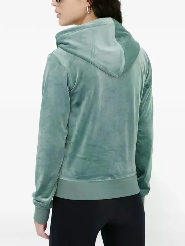 Juicy Couture Embroidered Zip-up Hoodie
