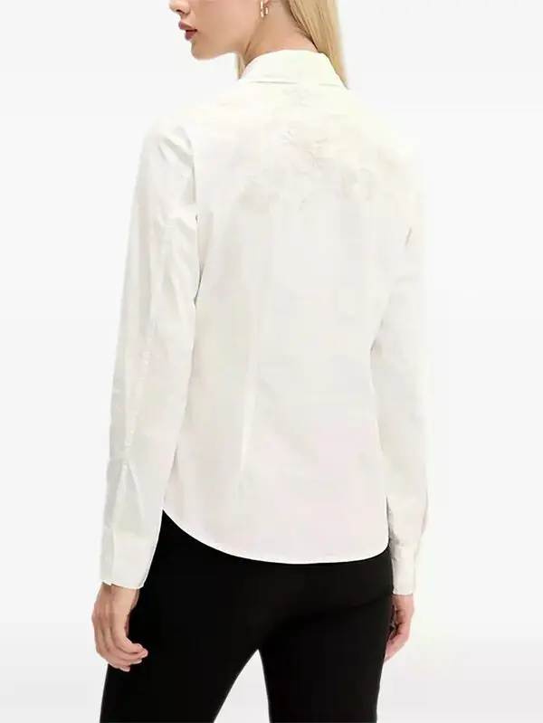 Desigual Embroidered Button-down Shirt