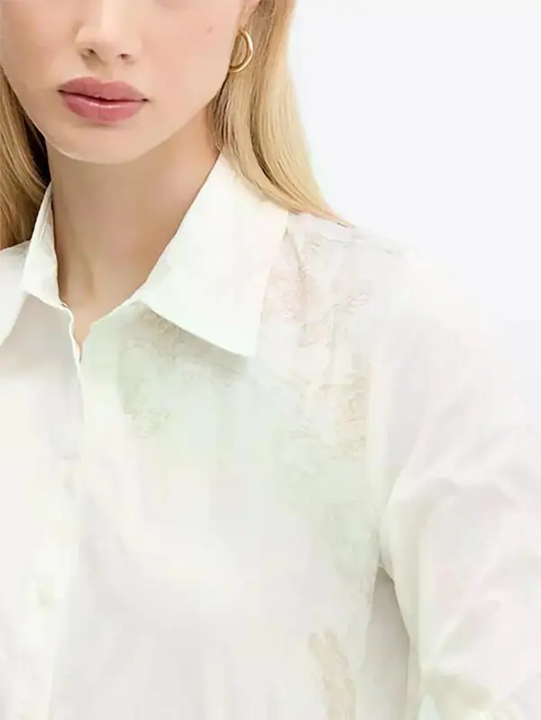 Desigual Embroidered Button-down Shirt