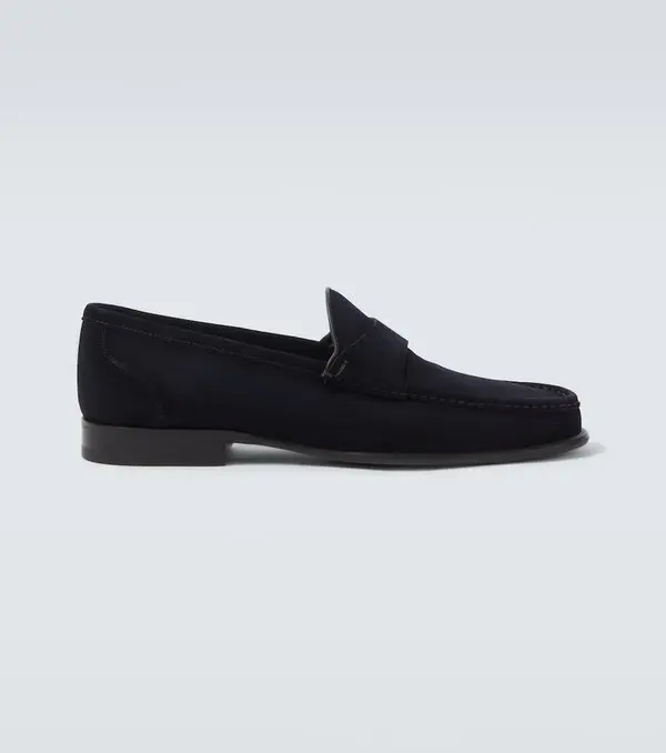 Magnanni Suede Loafers - Blue