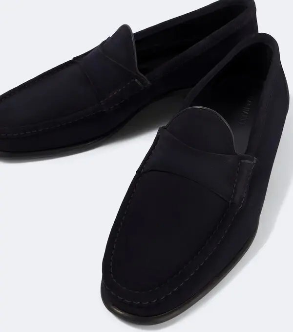 Magnanni Suede Loafers - Blue