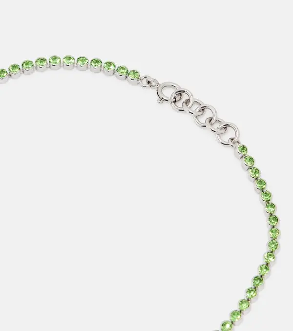 Dries Van Noten Embellished Necklace - Green