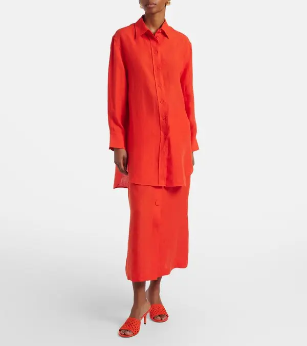 ERES Mignonnette Oversized Linen Shirt