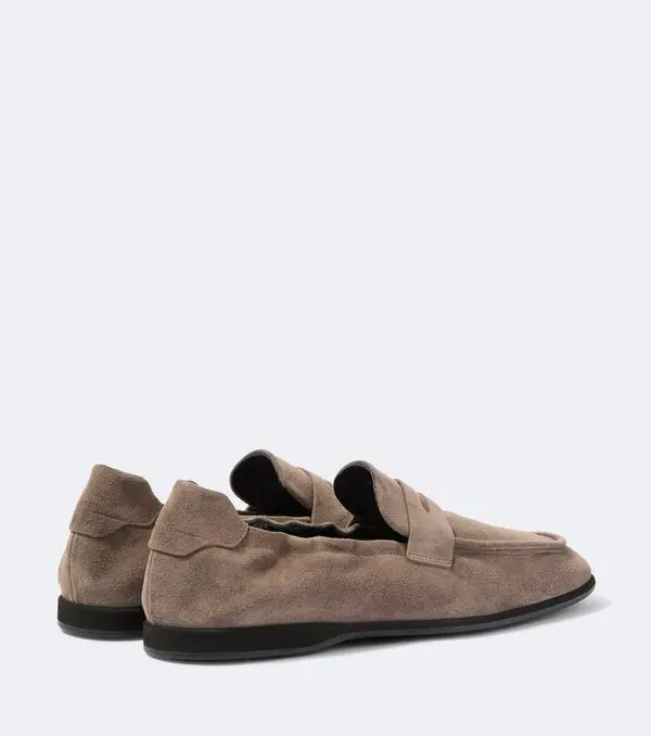 Brioni Suede Loafers - Beige