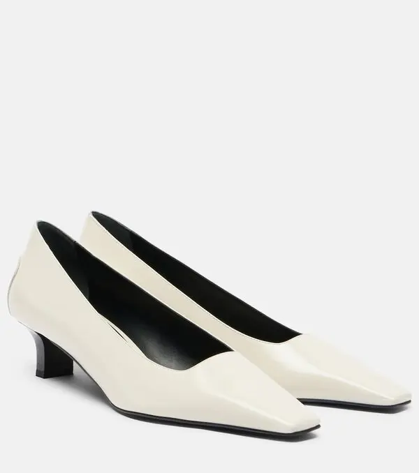 TOD'S Leather Pumps - White