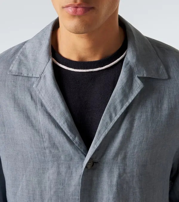 Brioni Linen Overshirt