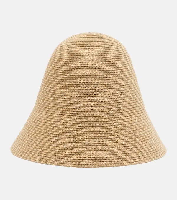 TOTEME Woven Cloche Hat - Beige
