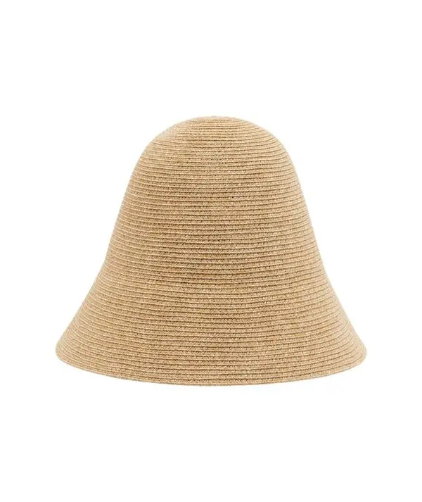 TOTEME Woven Cloche Hat - Beige