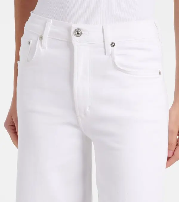 Citizens Of Humanity Lyra Wide-leg Jeans - White