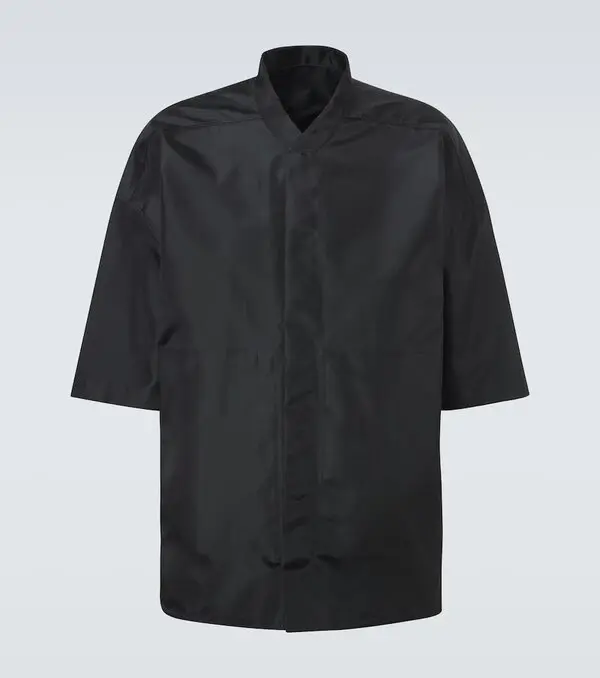 Rick Owens Jumbo Faun Oversized Shirt - Black