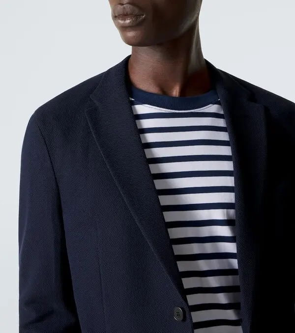 SLOWEAR Cotton Blazer - Blue