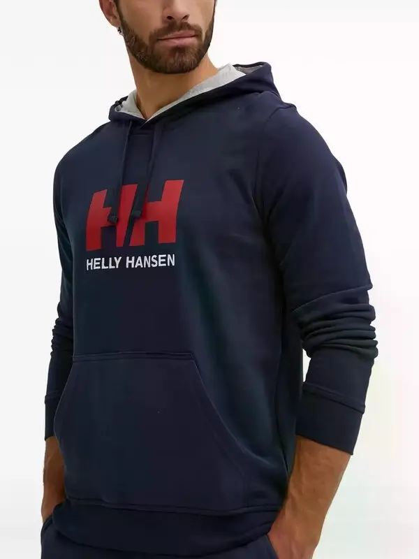 Helly Hansen Logo Hoodie - Blue