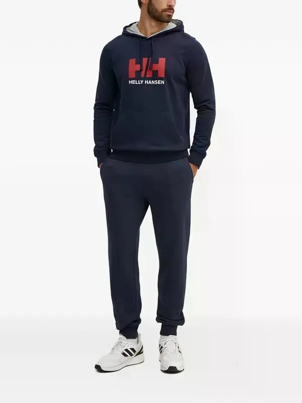 Helly Hansen Logo Hoodie - Blue