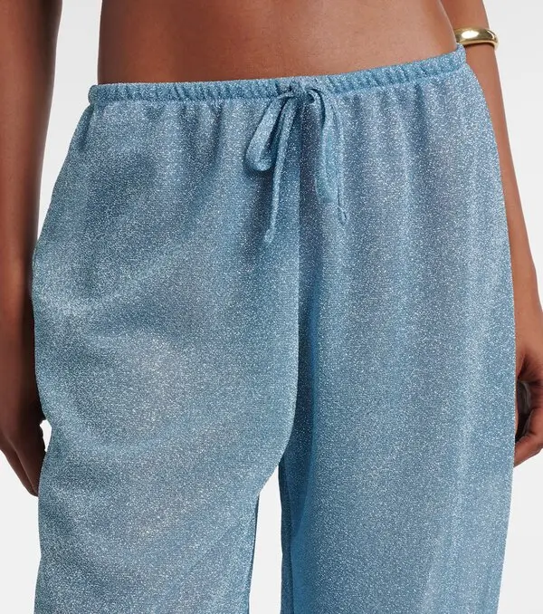 Oseree Lumiere Balloon Pants - Blue