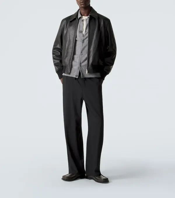AMI Paris Merino Wool Cardigan