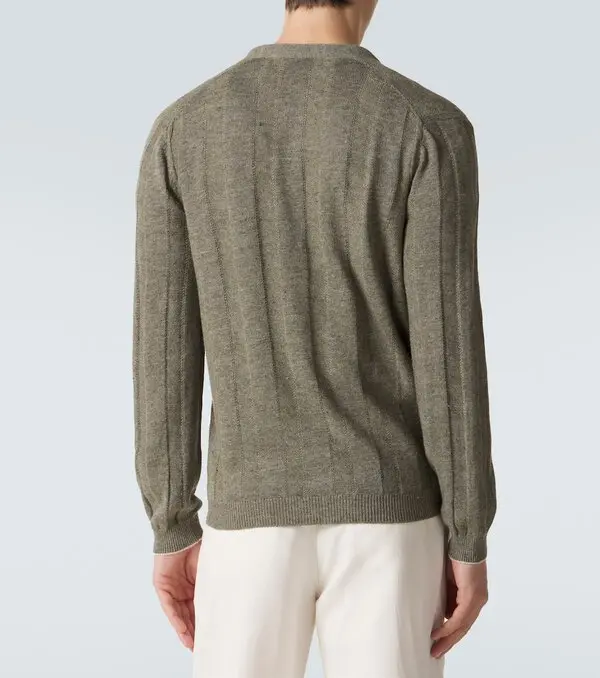 Brunello Cucinelli Linen And Cotton Cardigan