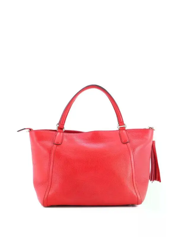 Gucci Soho Convertible Top Handle Satchel - Red
