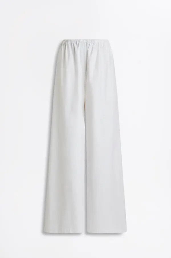 Scanlan Theodore Soft Wide Leg Trouser - White