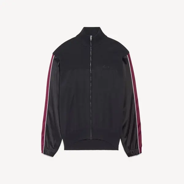 Balenciaga Hybrid Zip-up Sweater - Grey