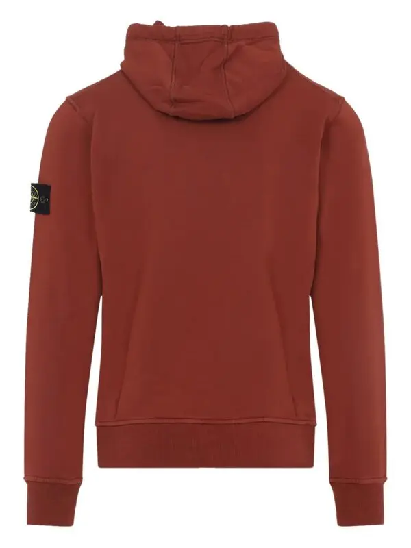 Stone Island Hoodie Sweatshirt - Red