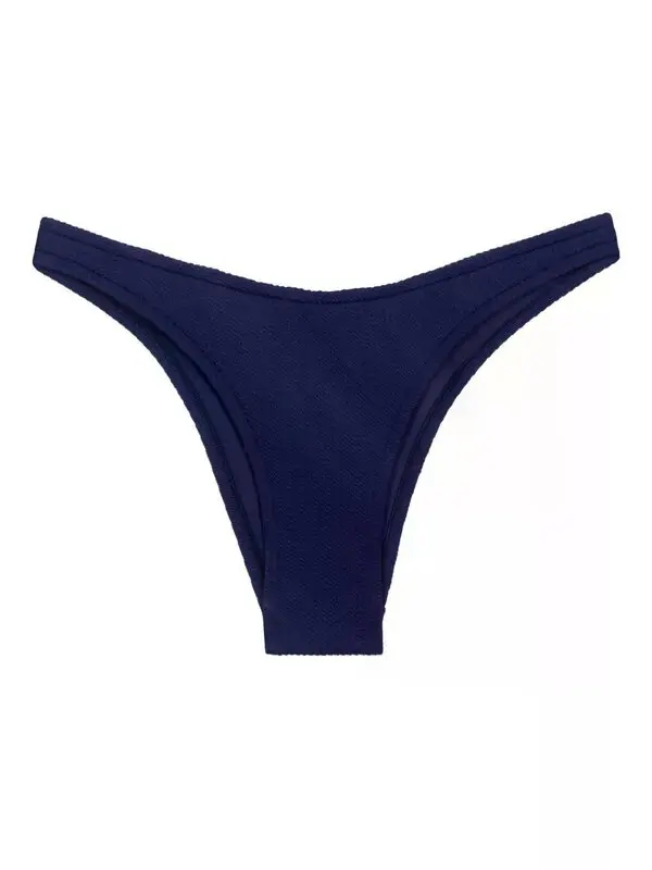 LENNY NIEMEYER Textured Bikini Bottom - Blue