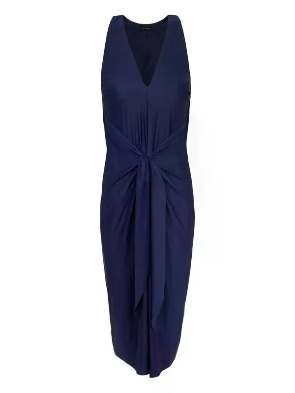 LENNY NIEMEYER Tie-detail Beach Dress - Blue