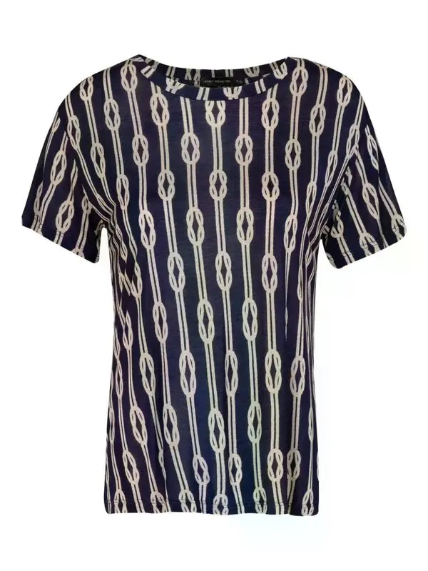 LENNY NIEMEYER Patterned T-shirt - Blue