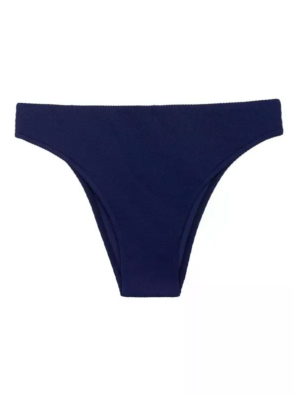 LENNY NIEMEYER Textured Bikini Bottom - Blue