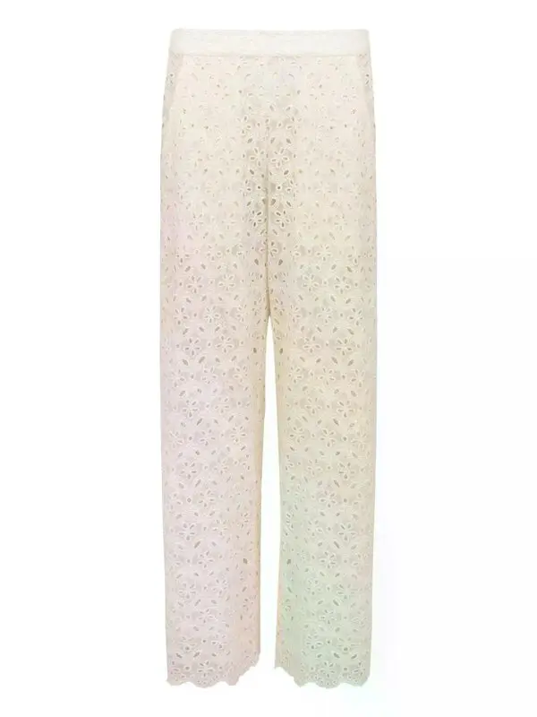 LENNY NIEMEYER Openwork Trousers - Neutrals